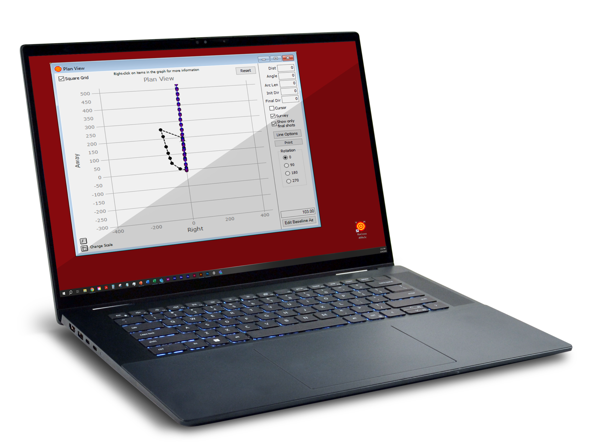 RivCross Software - Vector Magnetics